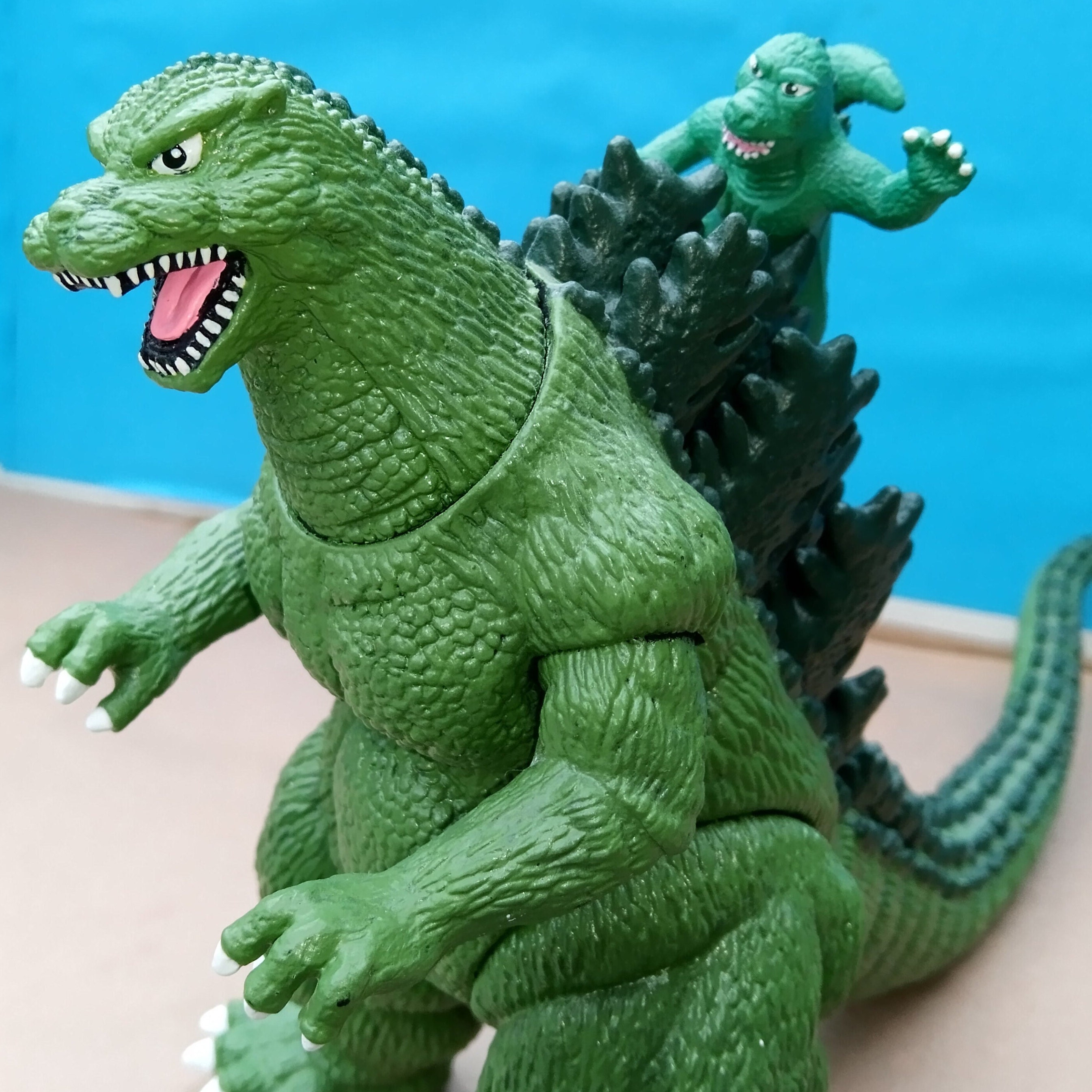 Hanna-barbera Version Godzilla Figure Repaint W/ 'godzooky customized 6 ...