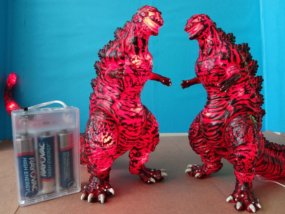 Night Light Shin Godzilla Customized 6 Vinyl Figure With Battery ...