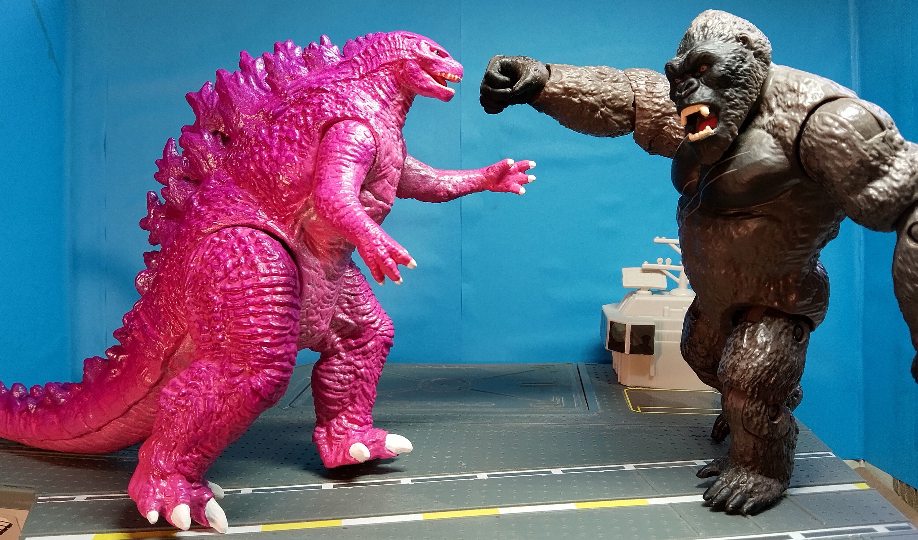 Barbiezilla 6 Godzilla Figure Repaint 2019 Burning Godzilla W/ Custom ...