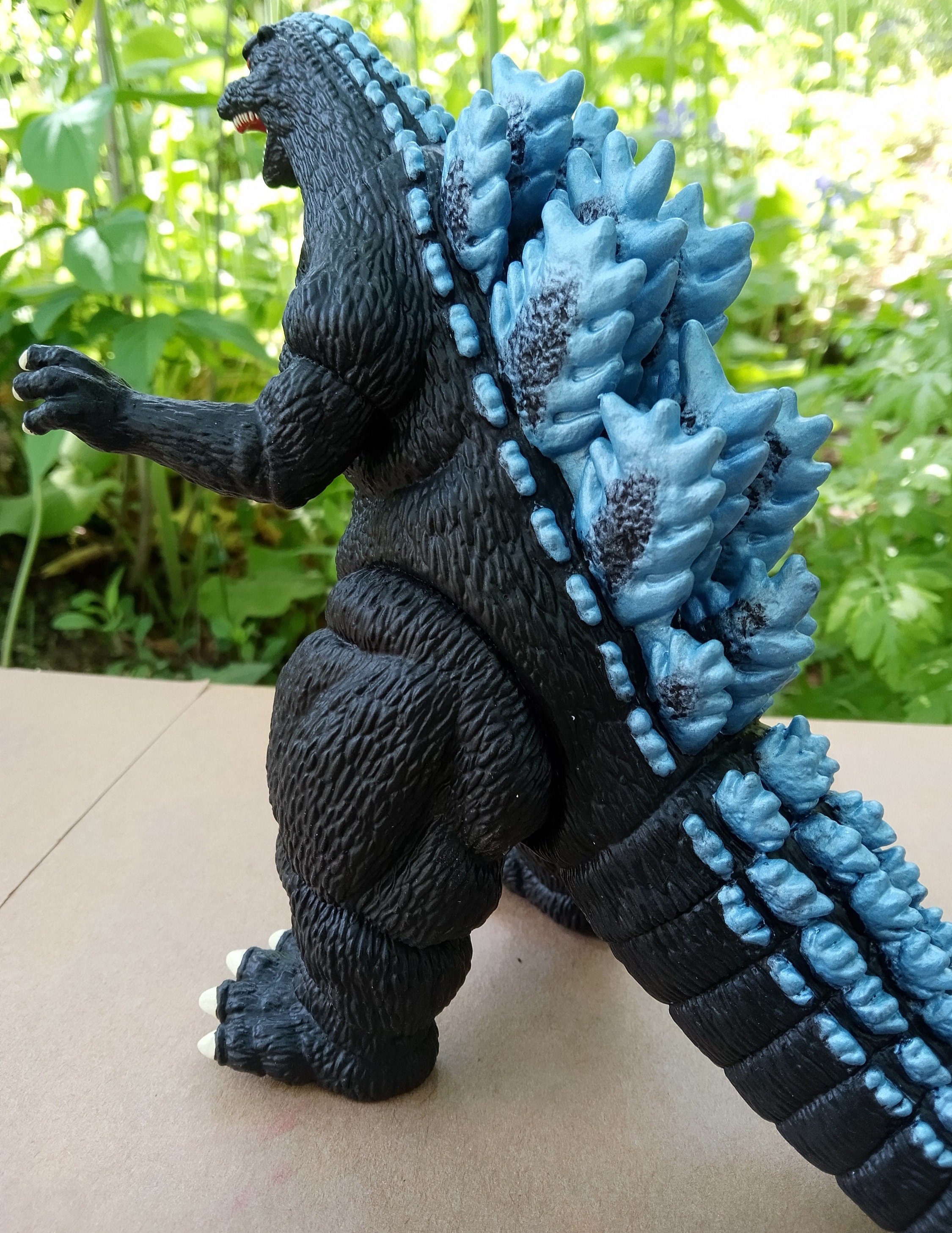 Supercharged Godzilla 6 Bandai Vinyl Figure Trendmasters-inspired ...