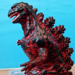 Night Light Shin Godzilla Customized 6 Vinyl Figure With Battery ...