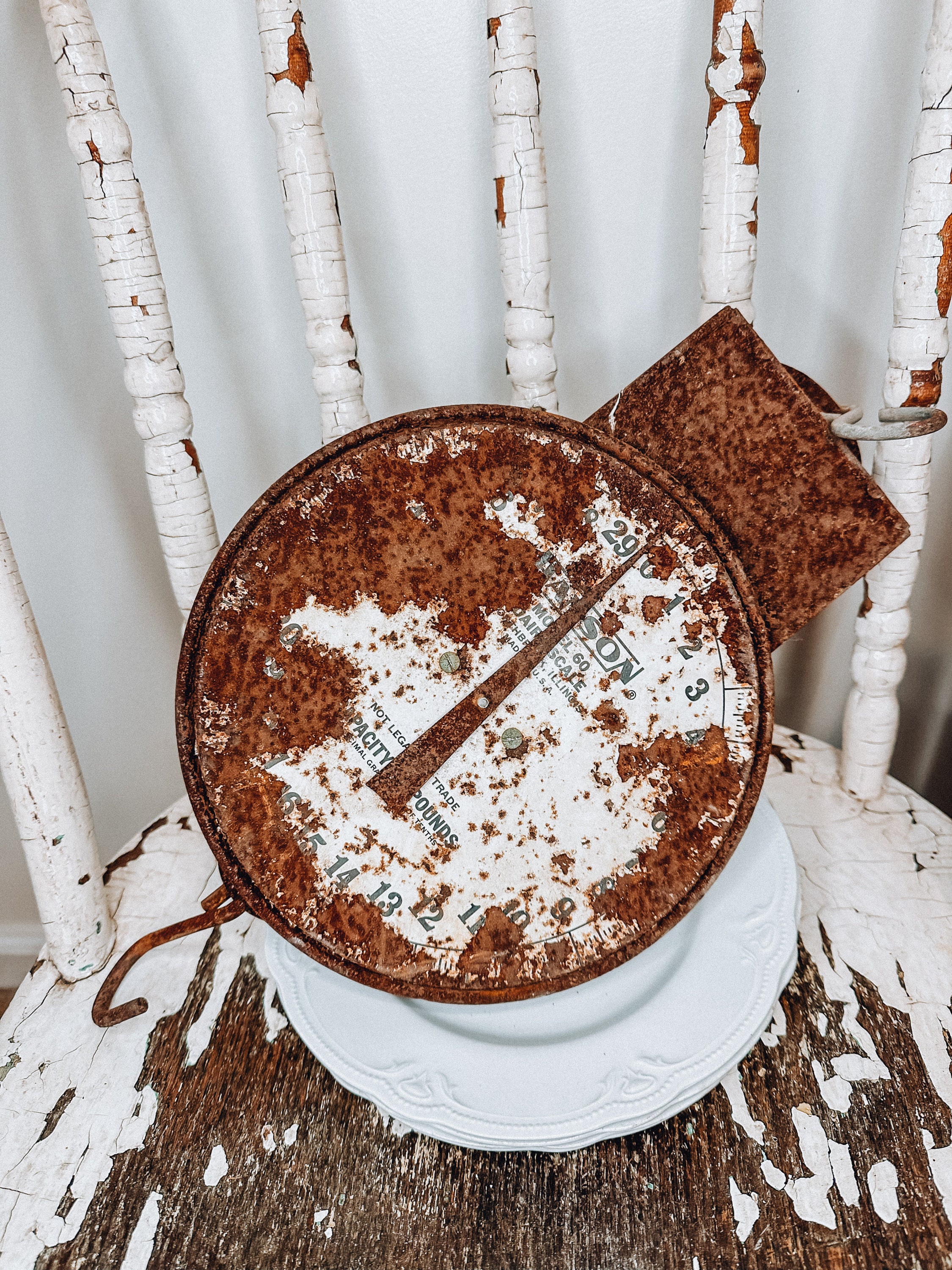 Rusty Hanson’s Vintage Hanging Milk Scale - Etsy