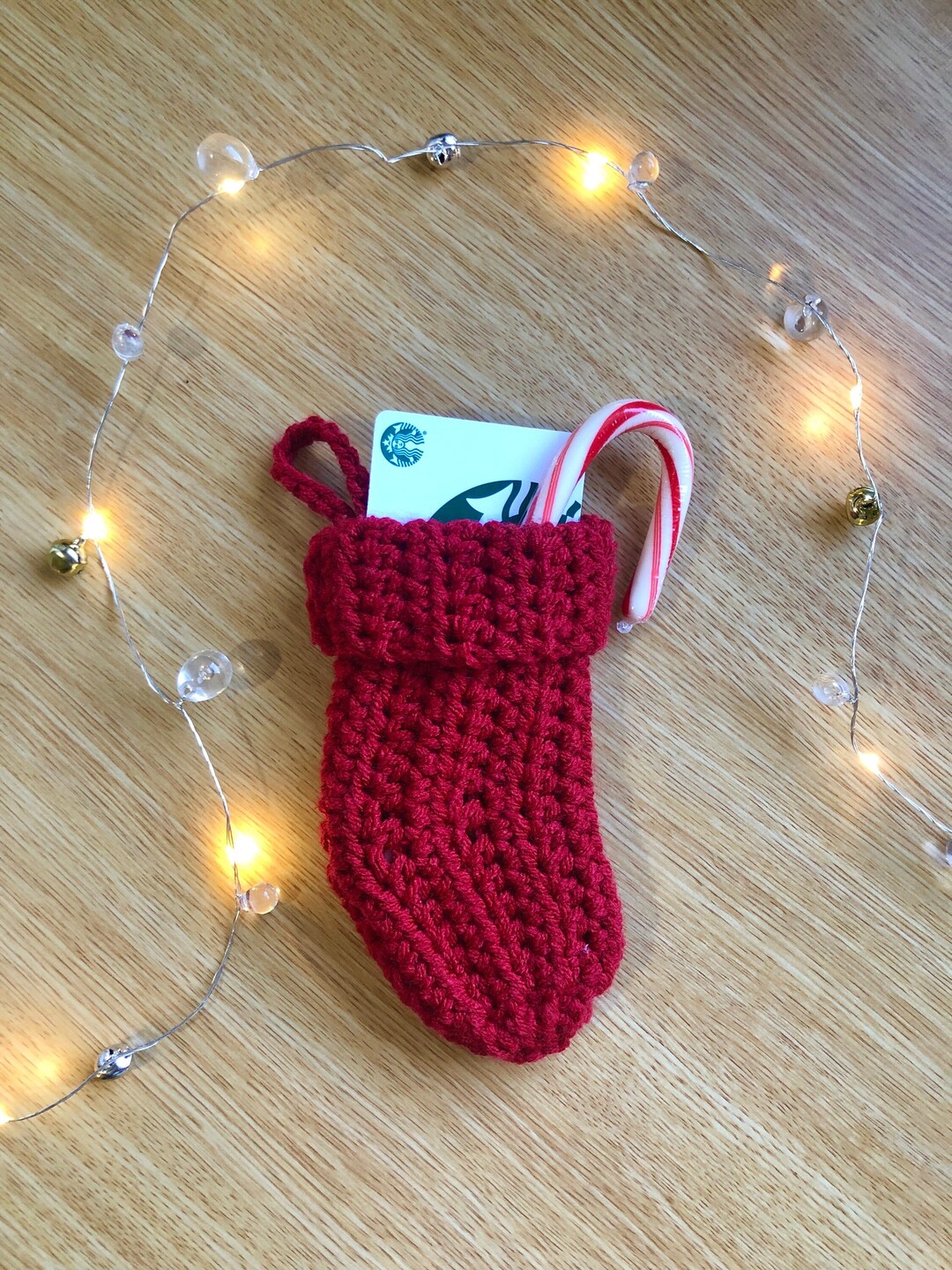 Christmas Stocking, Christmas Table Setting, Gift Card Holder ...