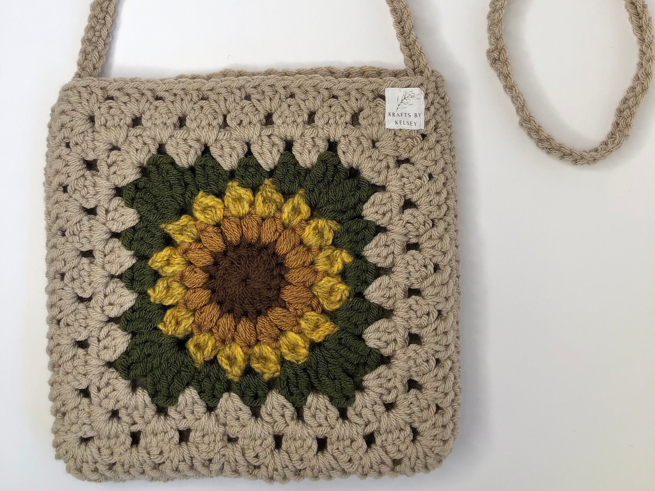 Sunflower Bag, Sunflower Purse, Shoulder Bag, Flower Tote Bag, Summer ...