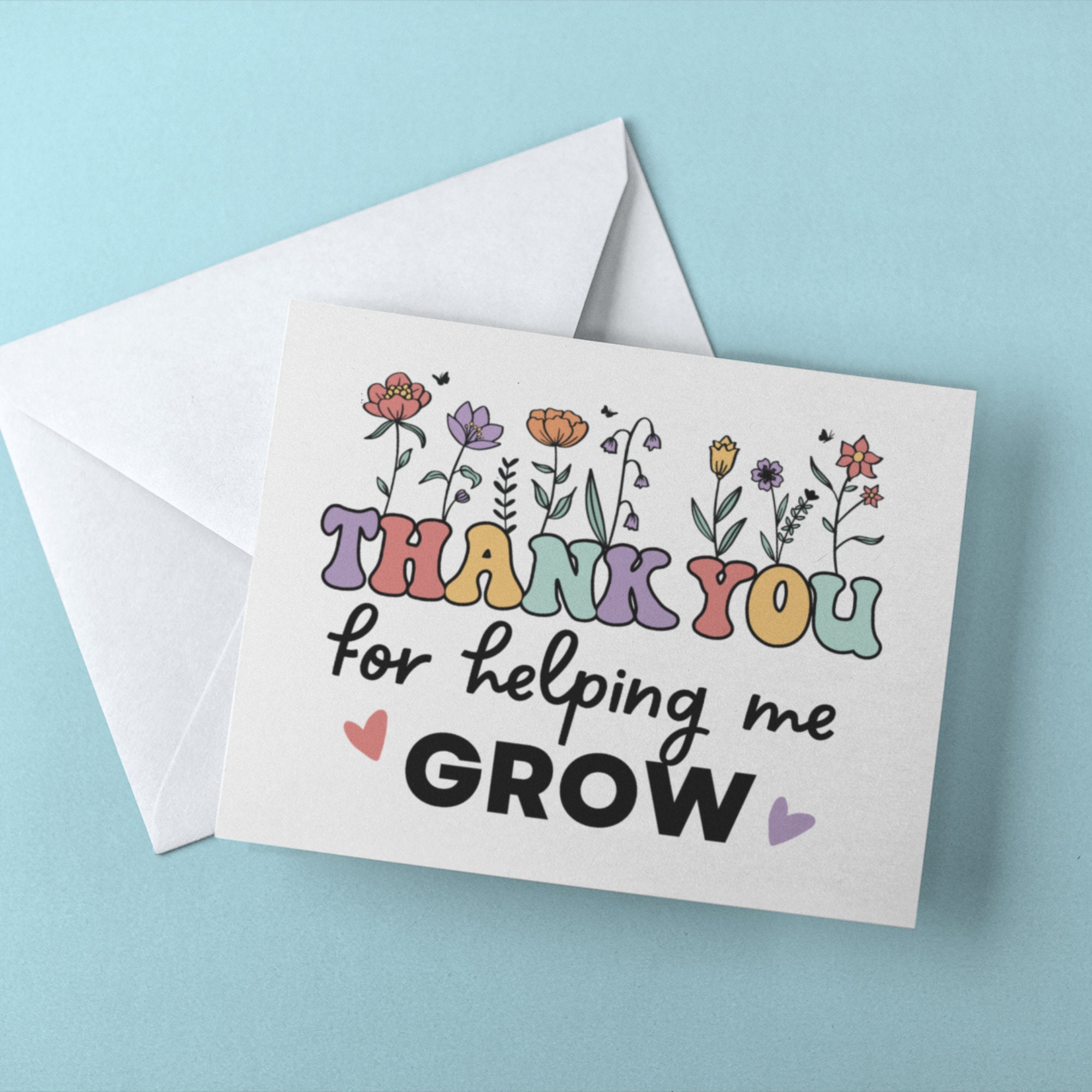 Teacher Appreciation Gift for Her Teacher Appreciation Card for Teacher ...