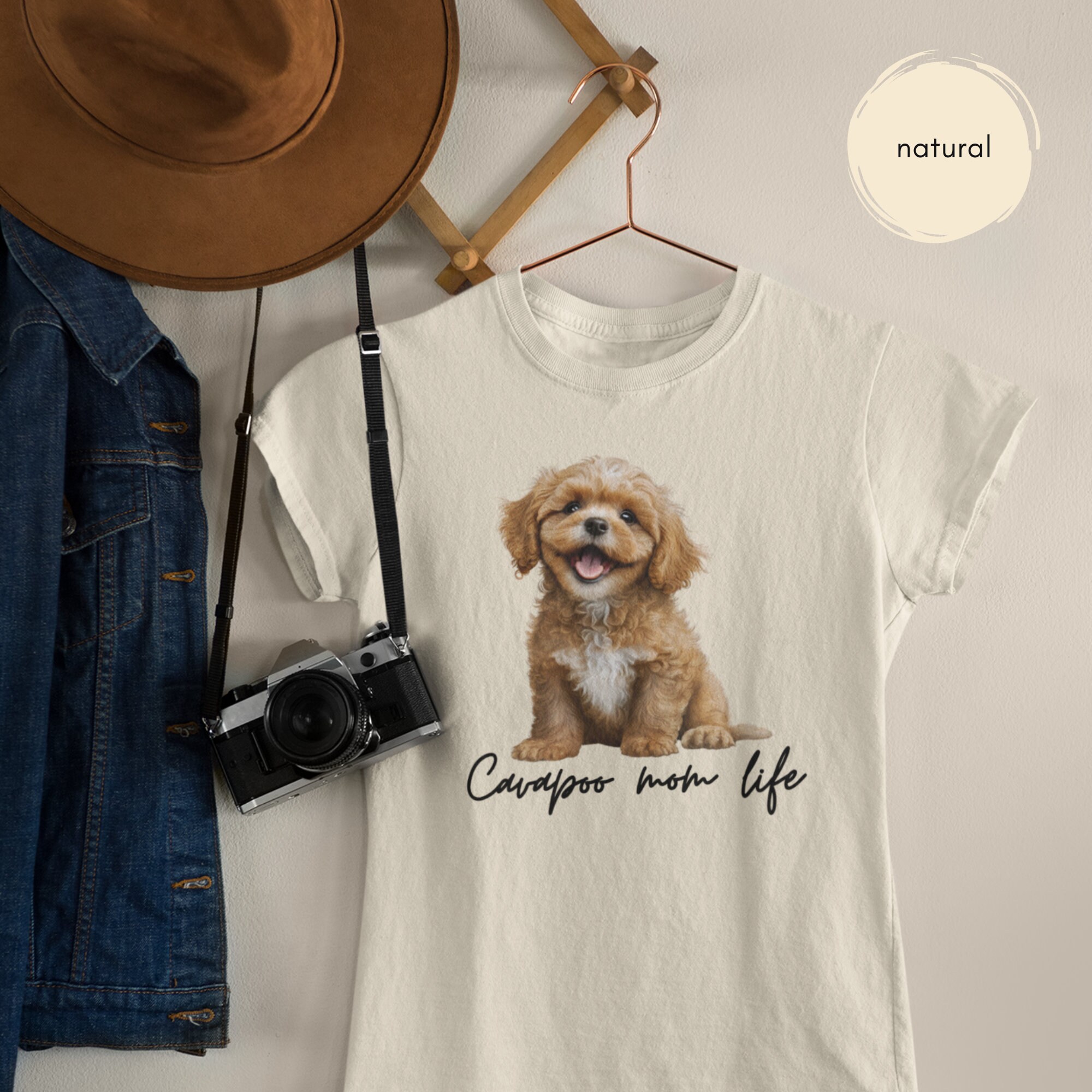 Cavapoo Mom Shirt Cavapoo Mom T-shirt for Cavapoo Owners Cavapoo Dog ...