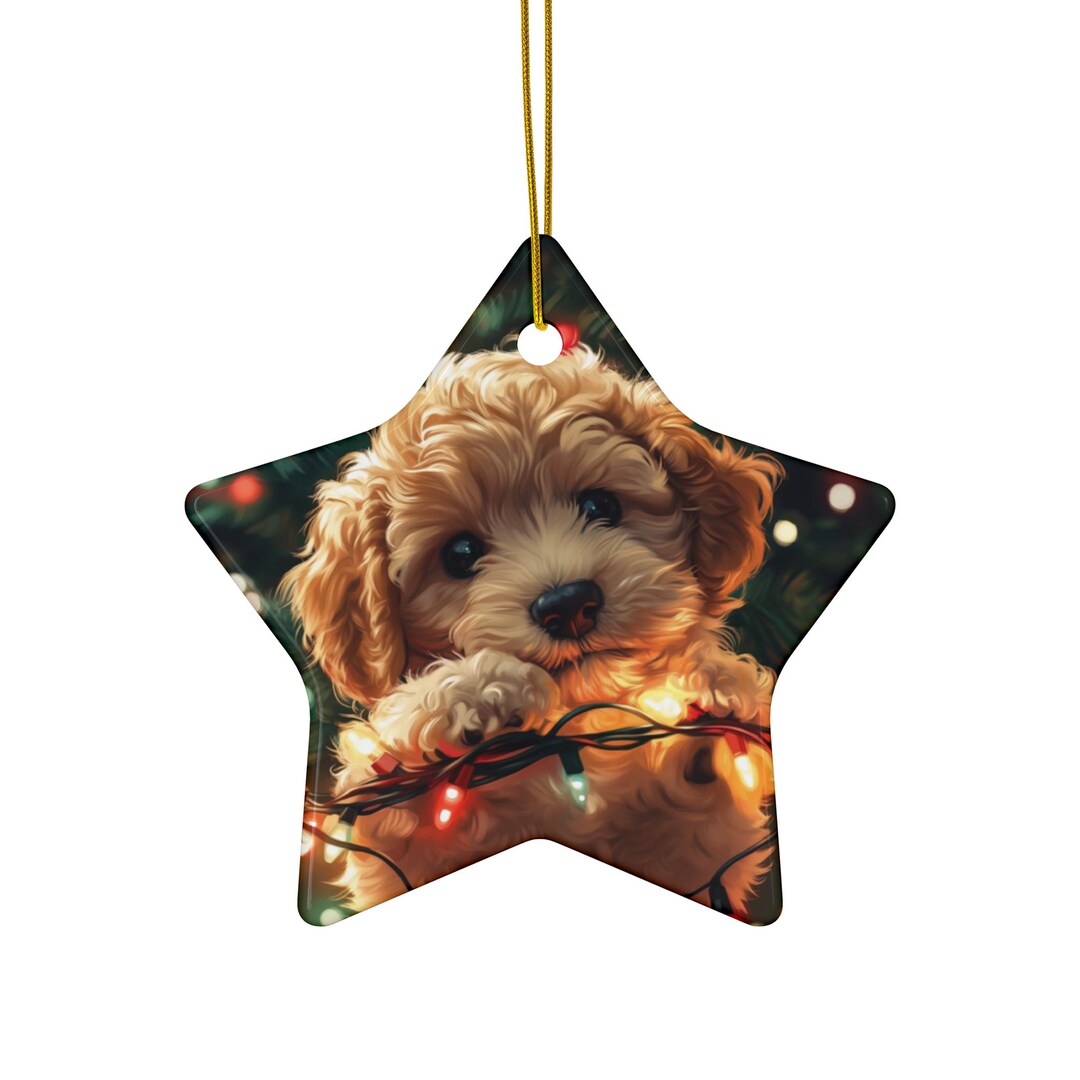 Dog Christmas Ornament for Cavapoo Owner Dog Christmas Ornament for Dog ...