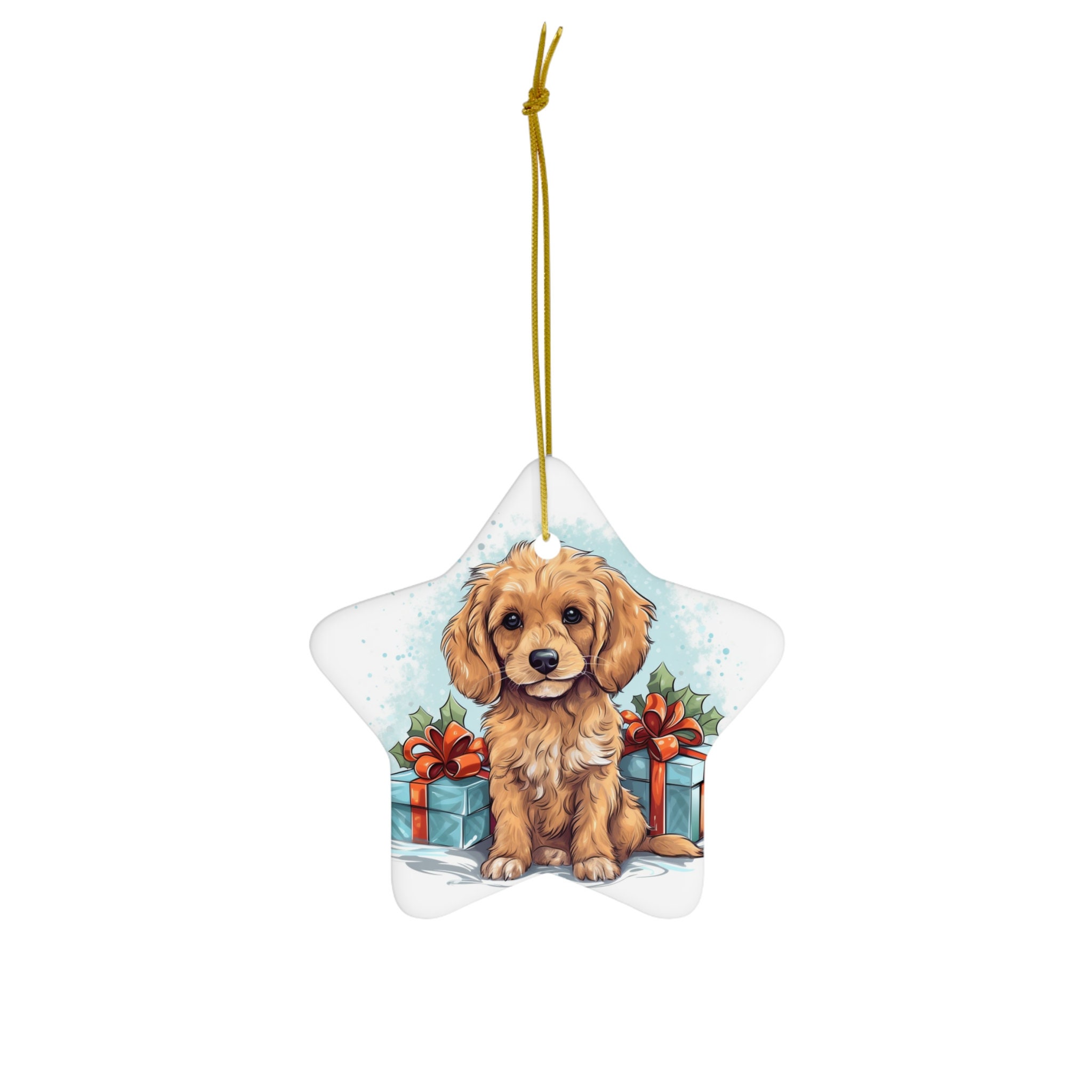 Dog Christmas Ornament for Cavapoo Owner Dog Christmas - Etsy
