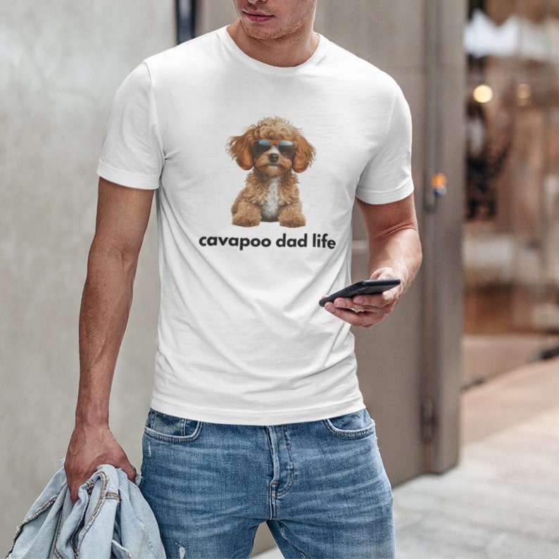 Cavapoo Dad Shirt Cavapoo Dad T-shirt for Cavapoo Owners - Etsy