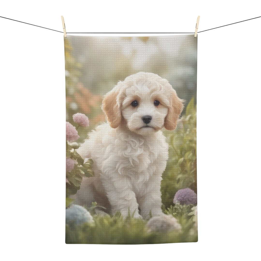 Dog Soft Tea Towel for Cavapoo Lovers Cavapoo Tea Towel Cavapoo Lover ...