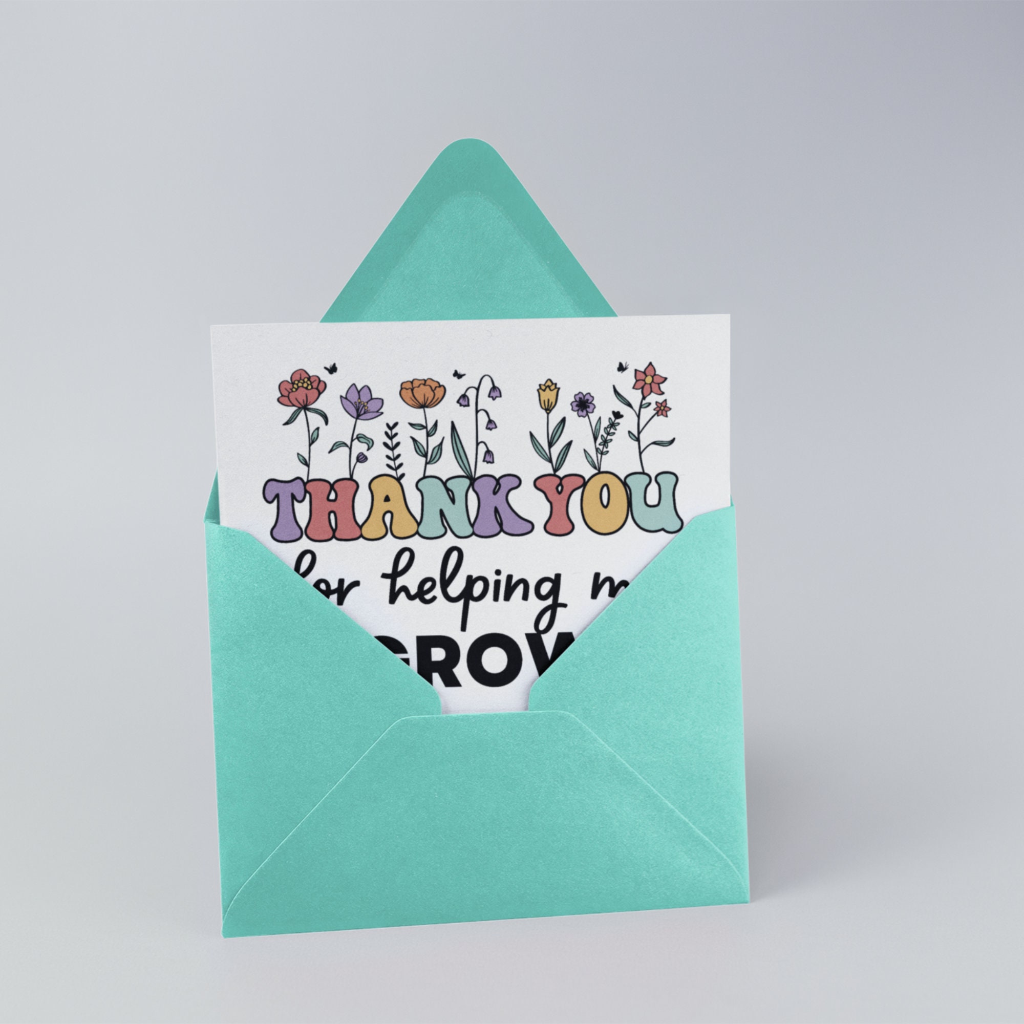 Teacher Appreciation Gift for Her Teacher Appreciation Card for Teacher ...