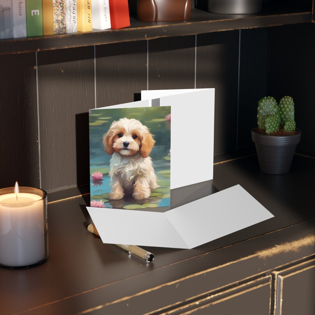Cavapoo Greeting Card Greetings Card for Cavapoo Owner Cavapoo Card ...