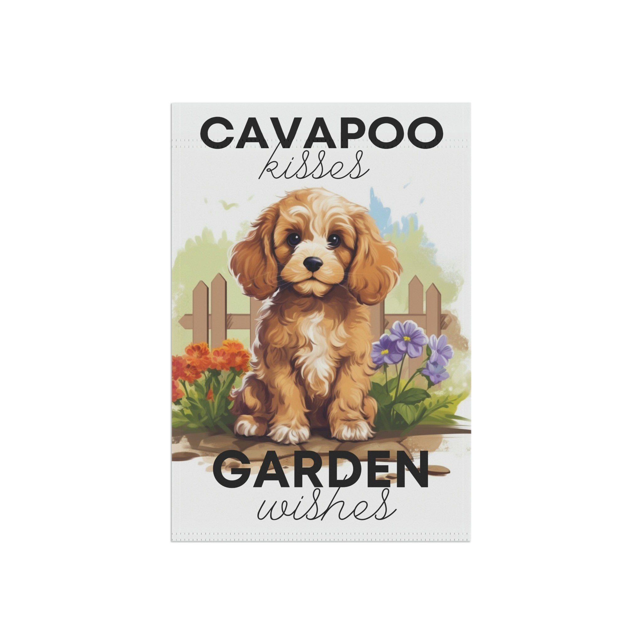 Cavapoo Garden & House Banner For Cavapoo Lovers Banner For Cavapoo Owner Cavapoo Dog Banner For ...