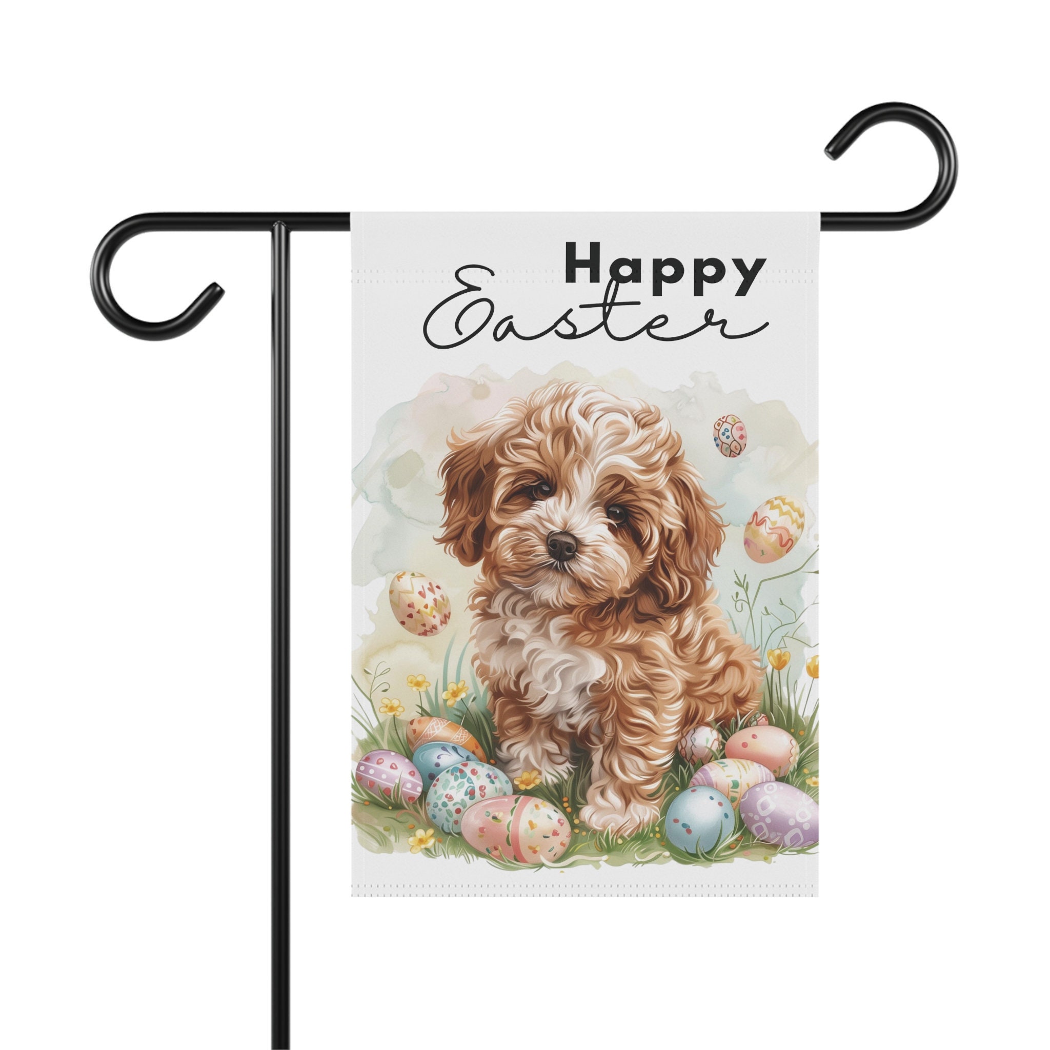 Dog Garden & House Banner Cavapoo Garden Banner Gift for Gardener - Etsy