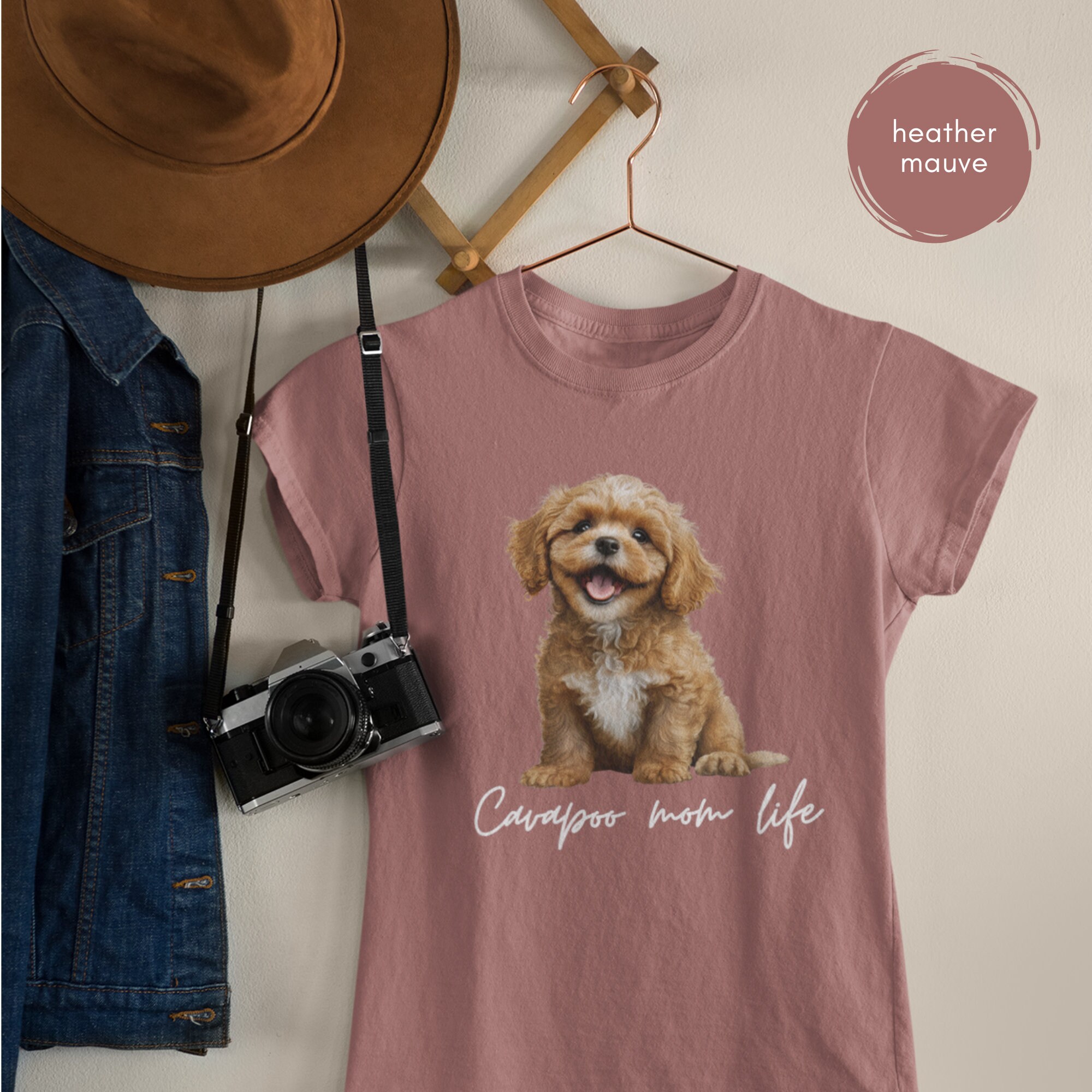 Cavapoo Mom Shirt Cavapoo Mom T-shirt for Cavapoo Owners Cavapoo Dog ...