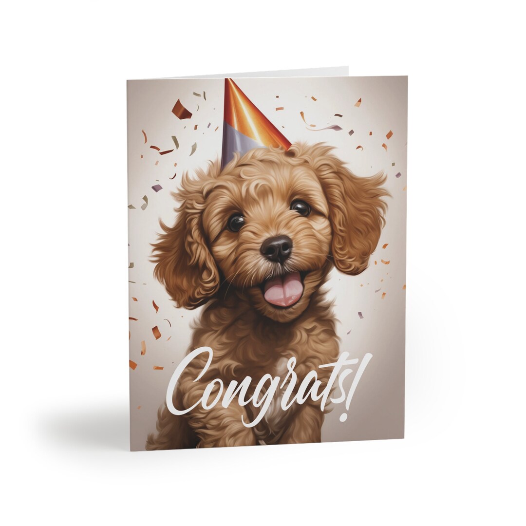 Cavapoo Greeting Card Congratulations Card for Cavapoo Owner Cavapoo ...