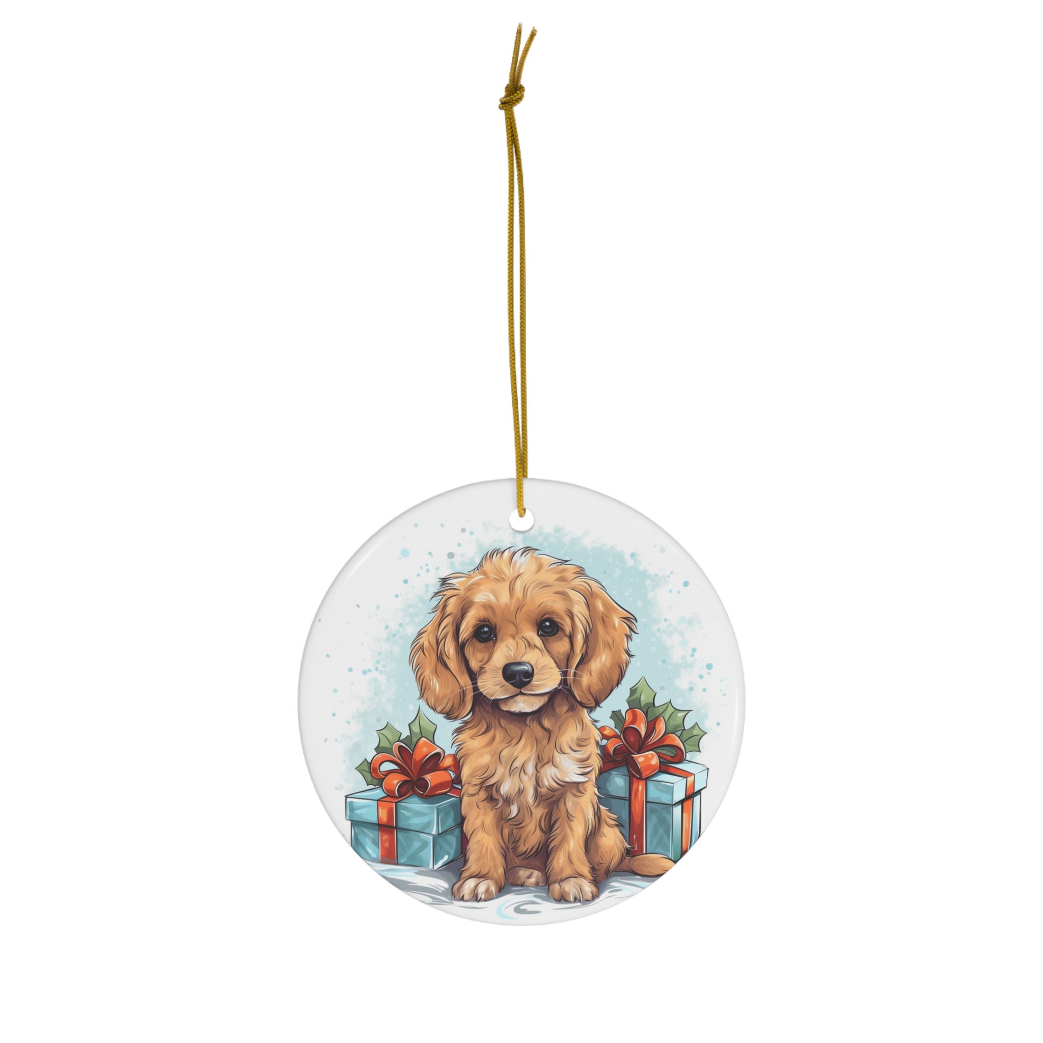 Dog Christmas Ornament for Cavapoo Owner Dog Christmas - Etsy