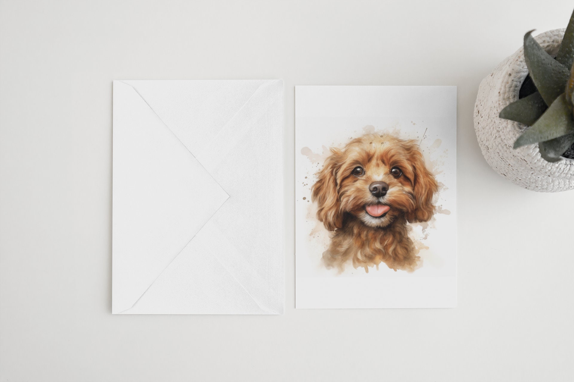 Cavapoo Greeting Card Card for Cavapoo Owner Cavapoo Card Gift for ...