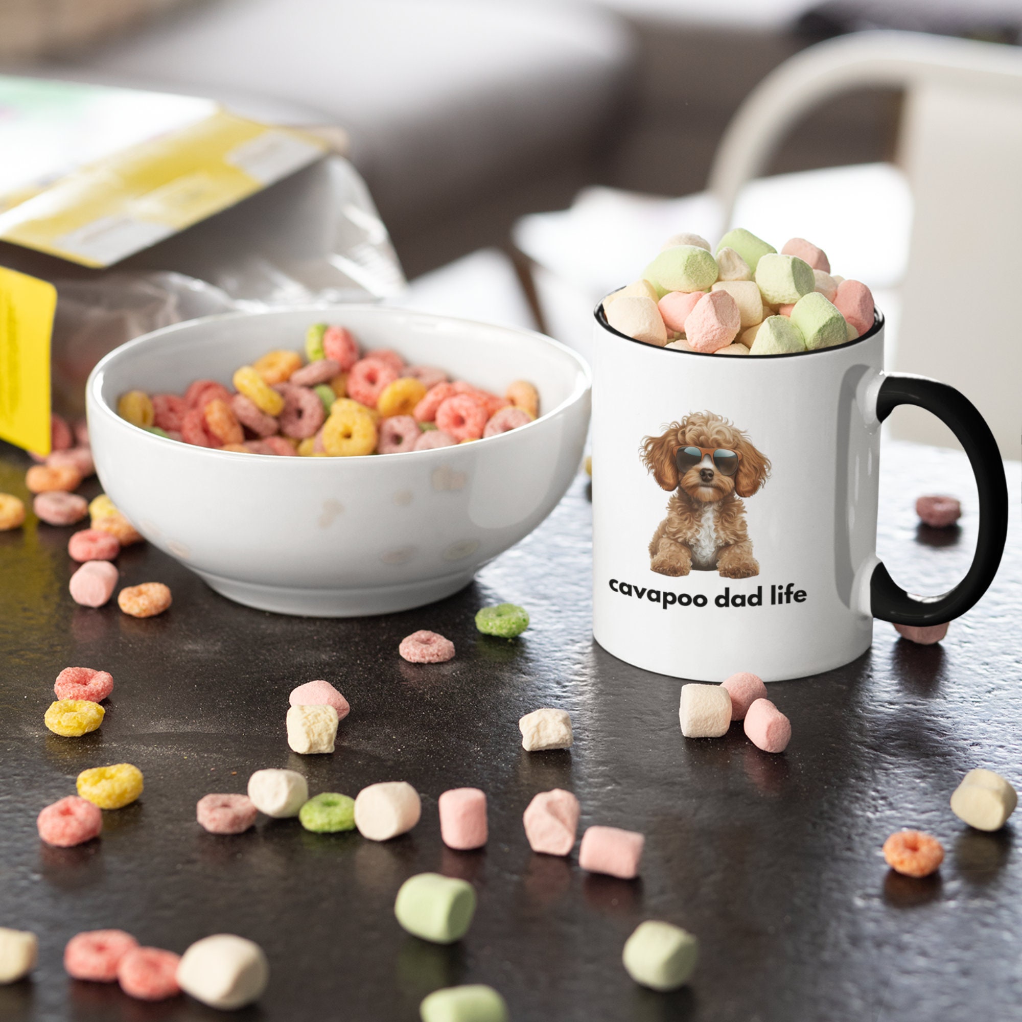 Cavapoo Dad Coffee Mug Cavapoo Dad Mug for Cavapoo Owners Cavapoo Dog ...