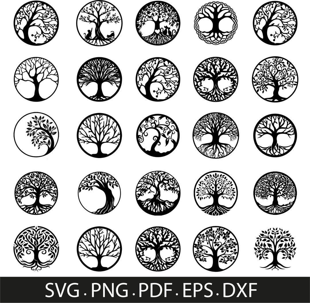 Tree of Life SVG Bundle, Svg Files for Cricut, Svg Files for Cricut ...