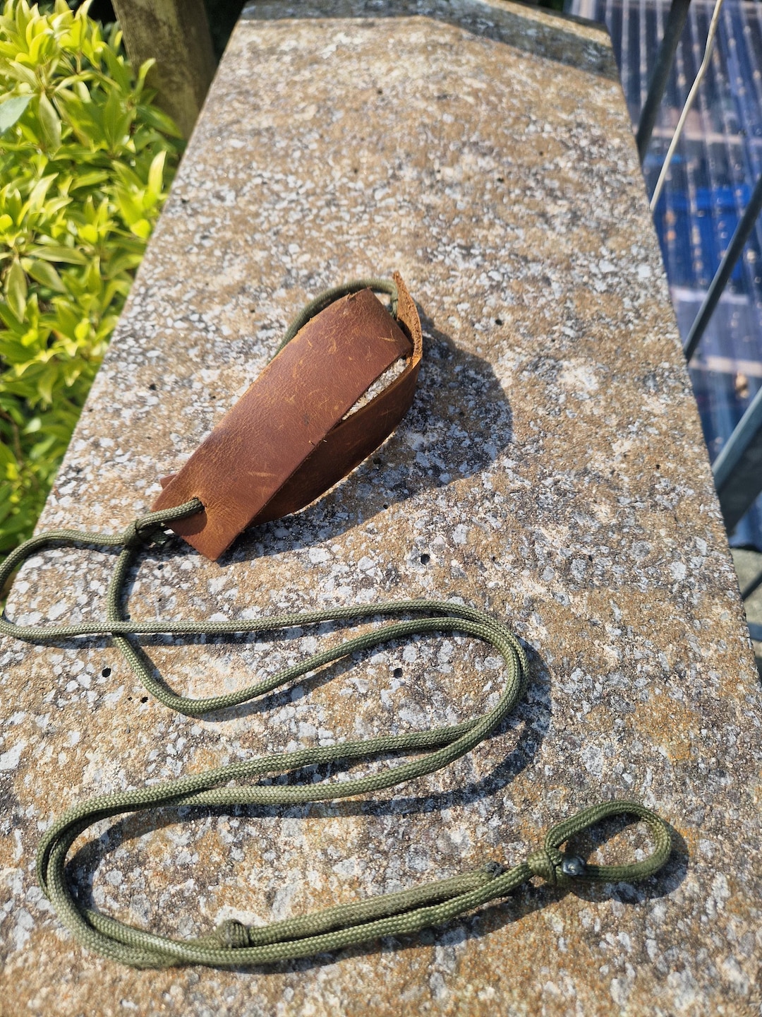 Handcrafted Leather Sling (customisable), Shepherd Sling, Slingshot ...