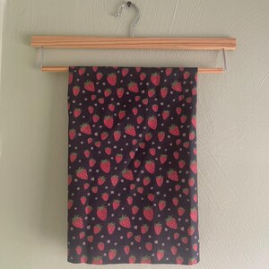 Strawberry Cotton Fabric - Etsy