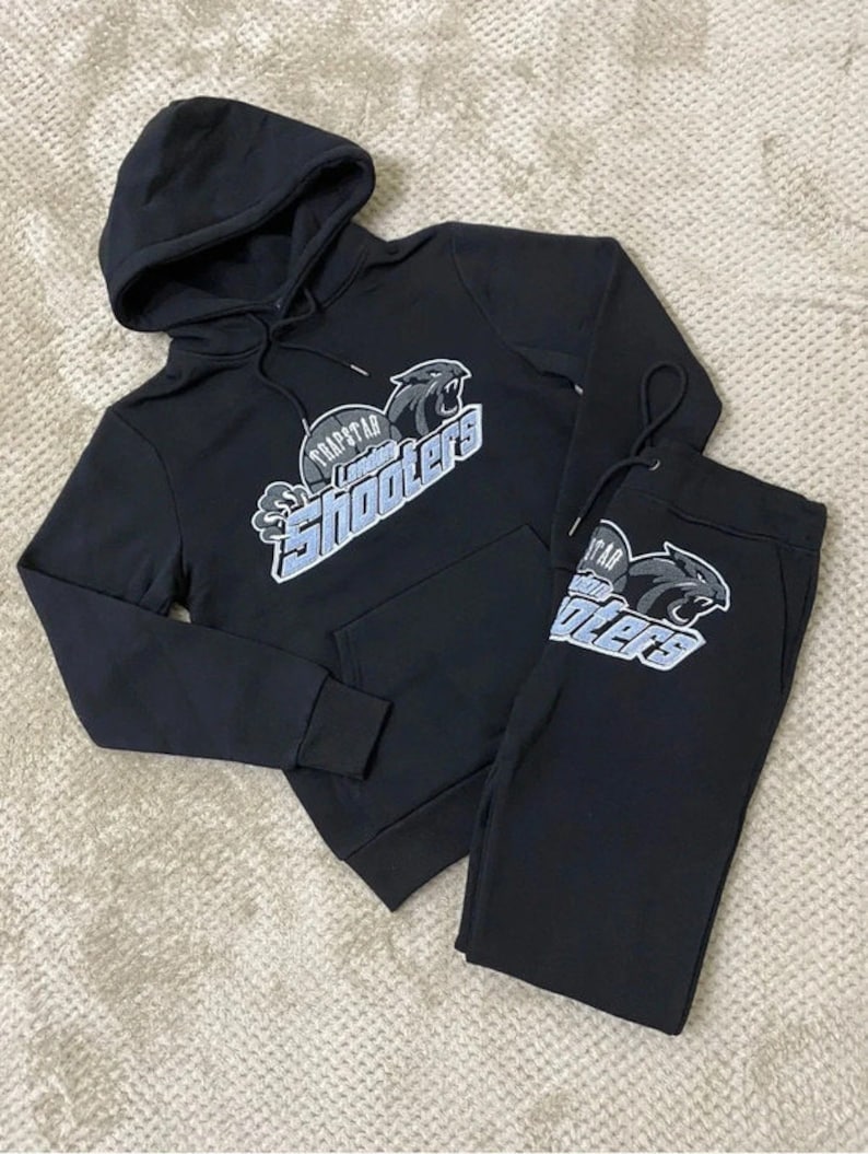 Tuta trapstar shooter nera / celeste nuova di zecca - Etsy Italia