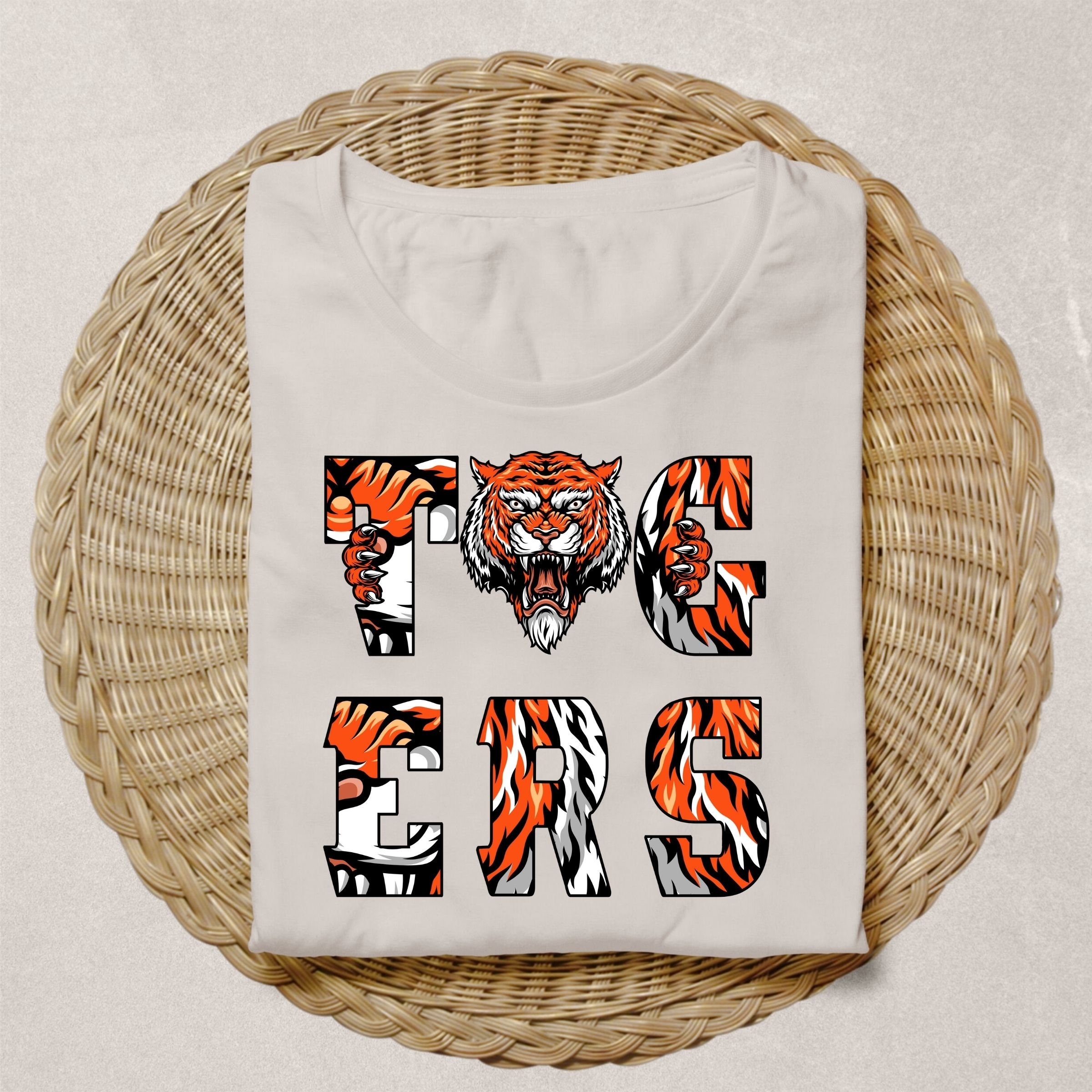 Tigers Bundle PNG Tigers Mascot Sublimation Design Digital - Etsy