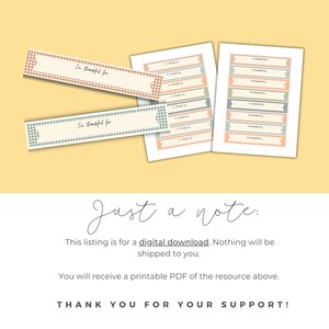 Gratitude Paper Chain, Thanksgiving Printable Activity, Thankfulness ...