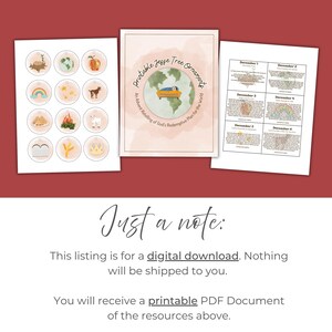 Printable Jesse Tree Ornament Set: Daily Scripture Advent Activity (PDF ...