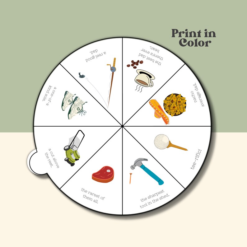 Father's Day Craft for Kids, Father's Day Interactive Card, Father's ...