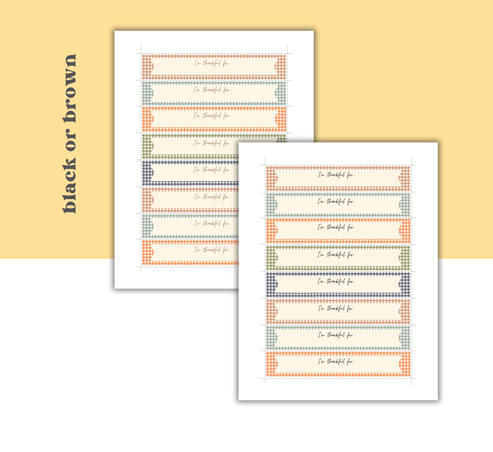 Gratitude Paper Chain, Thanksgiving Printable Activity, Thankfulness ...