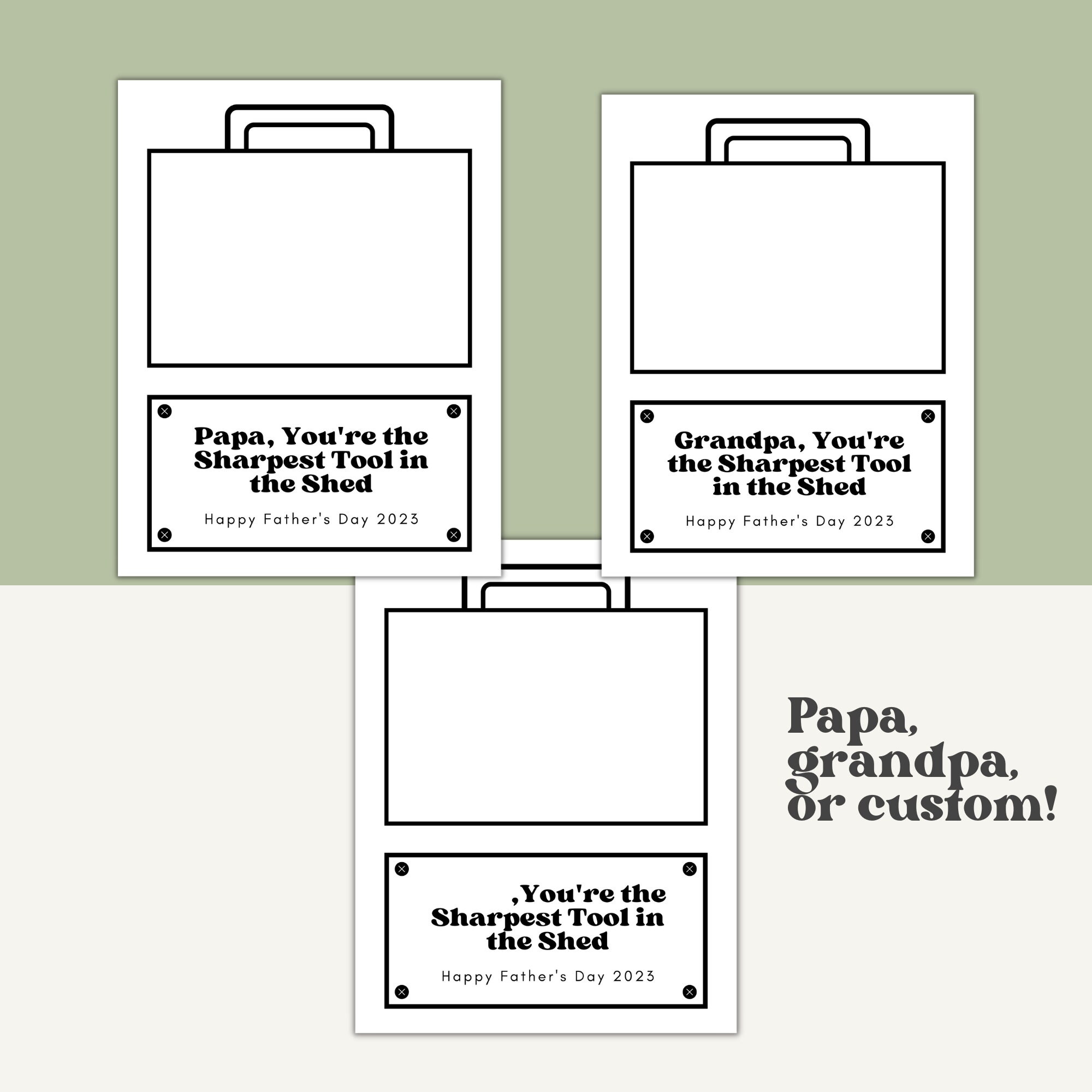 Fathers Day Toolbox Craft for Kids, Father's Day Gift From Kids ...