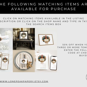 Thanksgiving Dinner Place Card, Thanksgiving Name Cards, Turkey Place ...