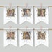Wildflower Graduation Milestone Bunting, Grad Party Decor Templates ...
