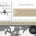 Aviation Retirement Party Invitation, Pilot Retirement Invite, Flight ...