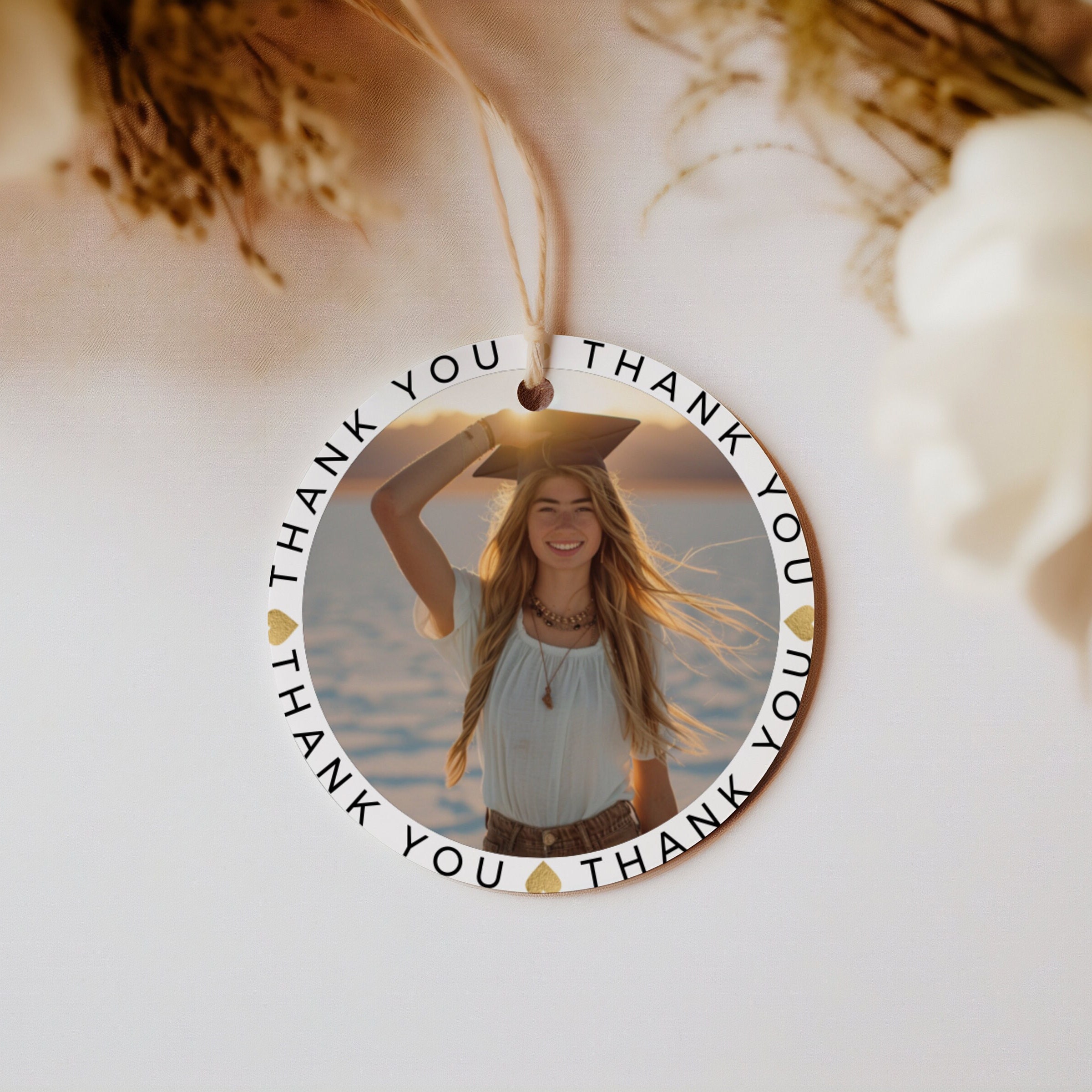 Graduation Gift Tags, Graduation Party Favor Template, Photo Grad Tags ...