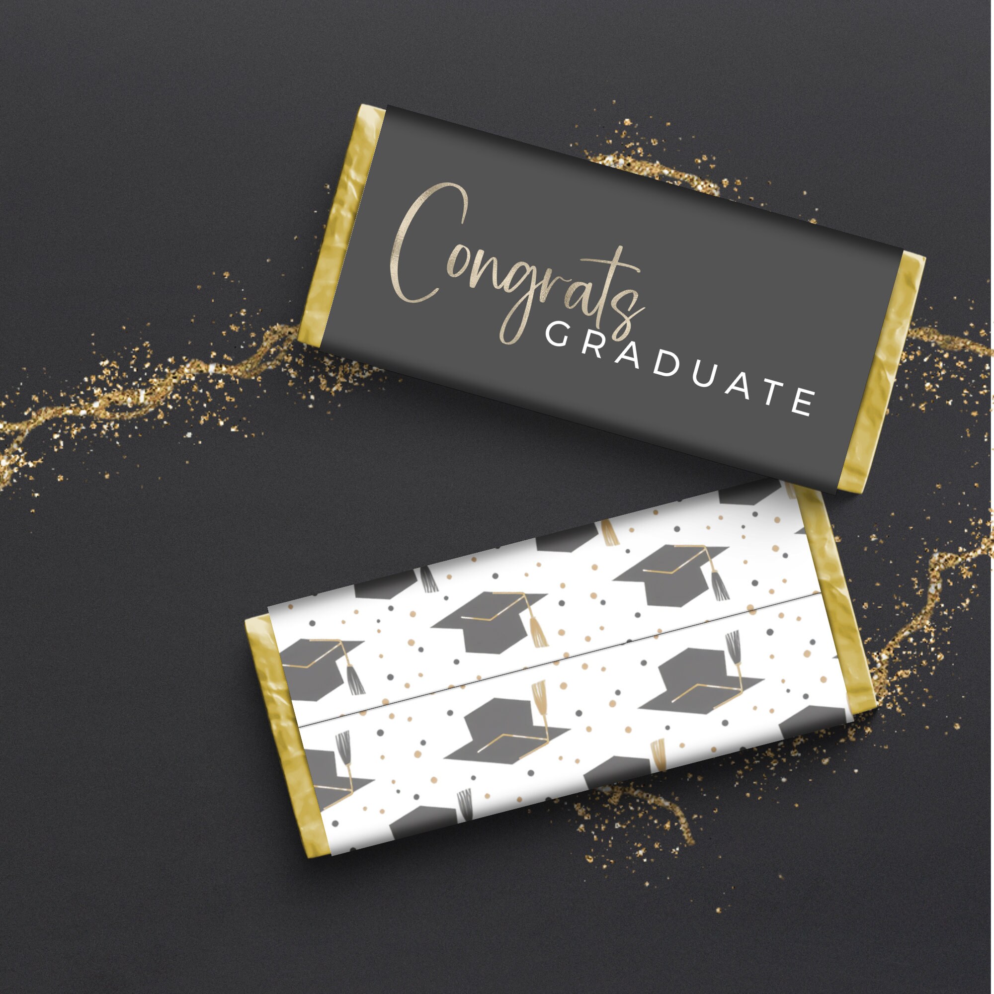 Chocolate Bar Wrapper Template, Photo Graduation Party Favor, Class of ...