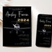 Graduation Party Invitation Template | Aviation Phone Invite | Editable ...