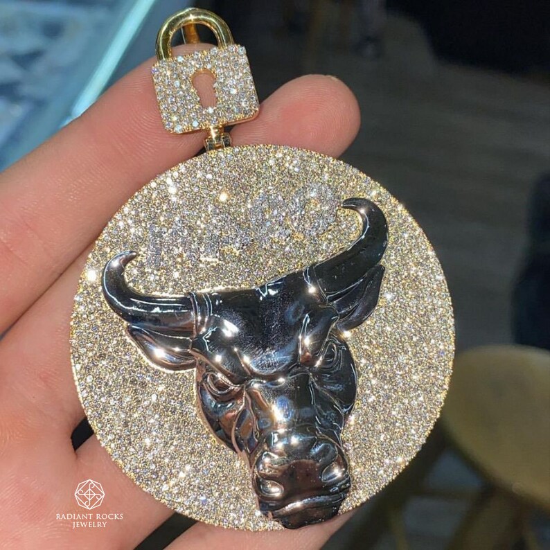 VIP Card Bling 14k Gold Plated Pendant & Necklace, Customize Pendant ...