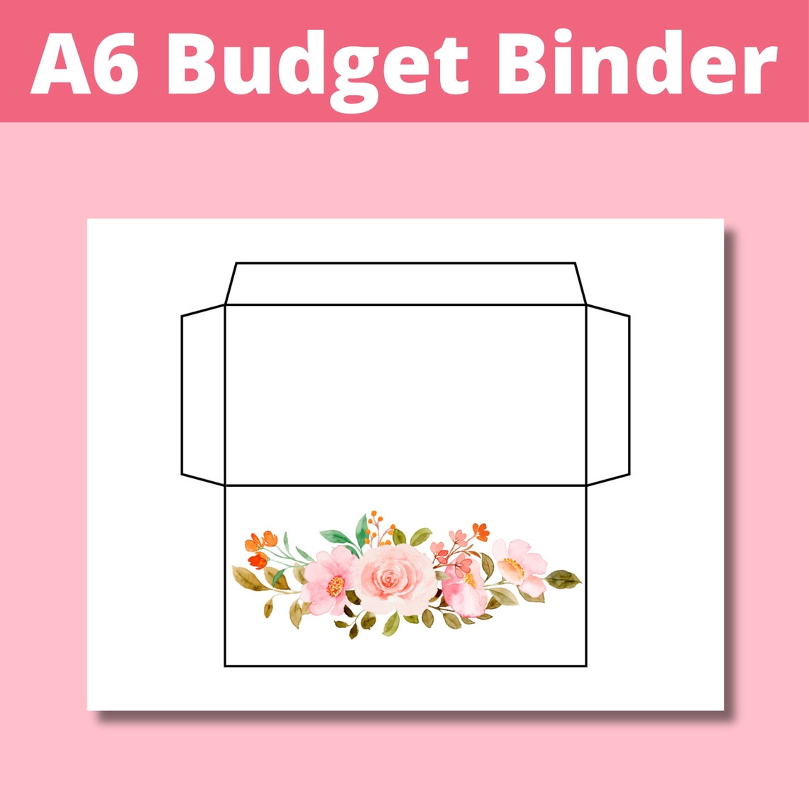 Low Income Savings Challenge Printable, A6 Cash Stuffing & Budgeting ...