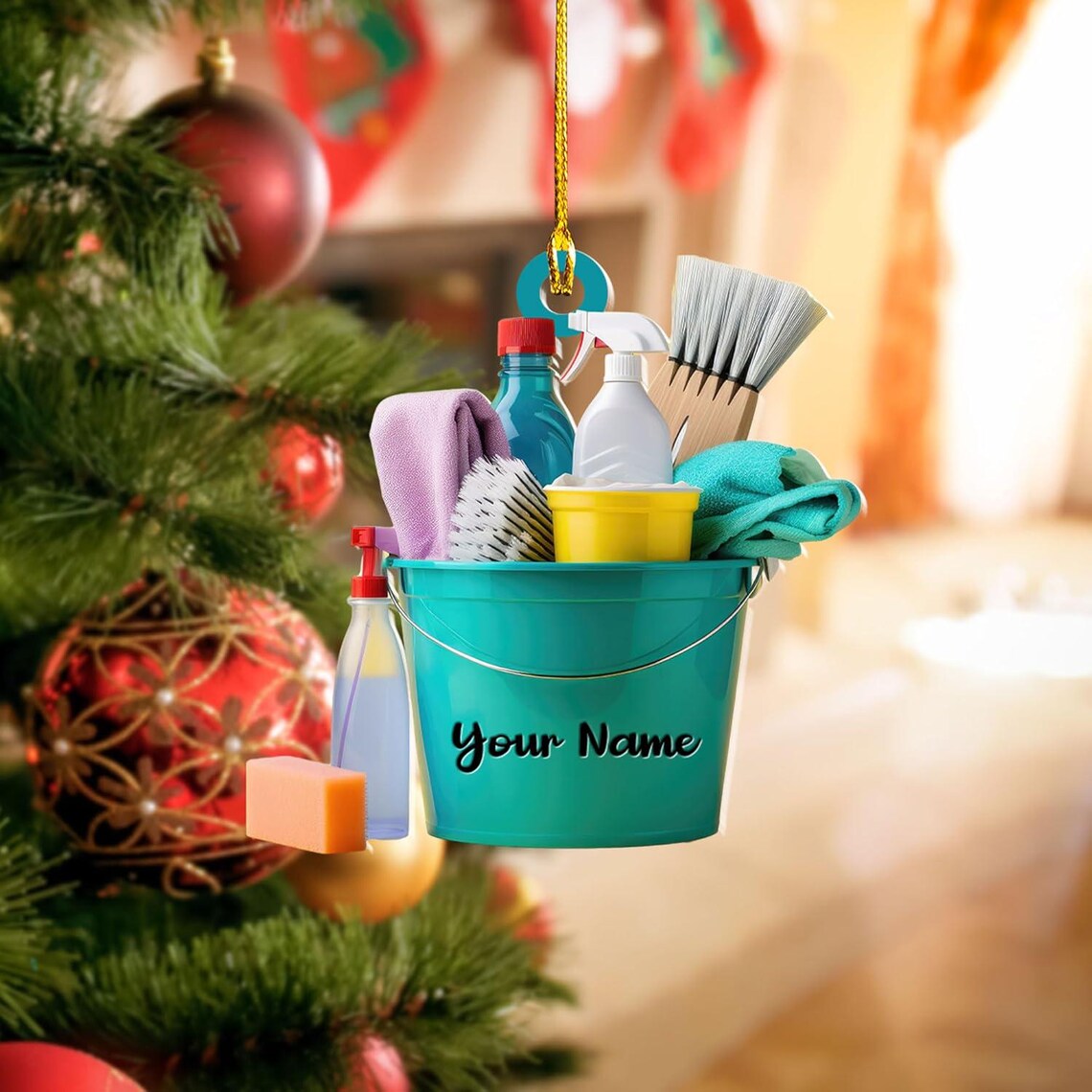 Personalized Housekeeping Christmas Ornament 2025, Housekeeping ...