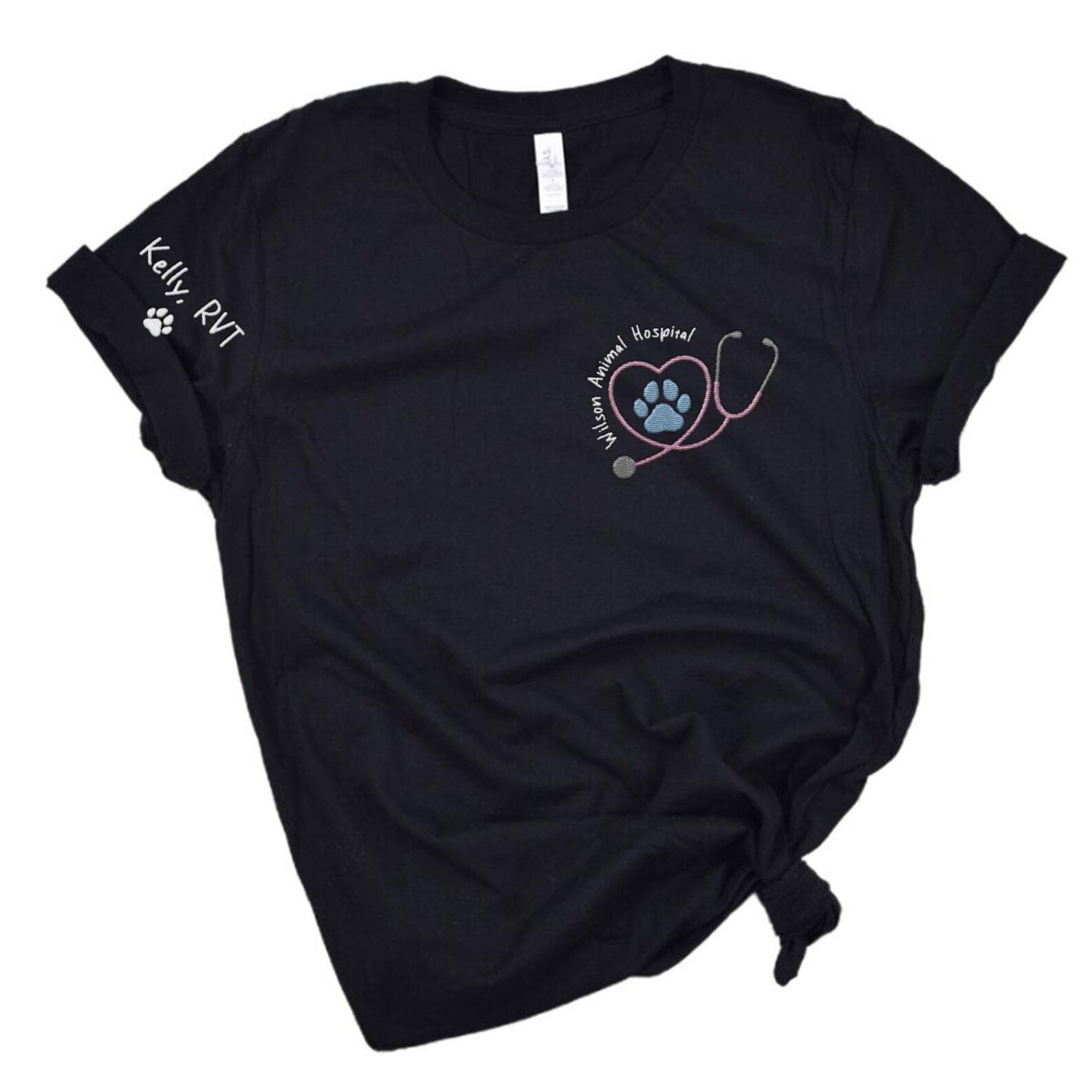 Custom Embroidered Vet Tech Sweatshirt, Vet Tech Week Gift for ...