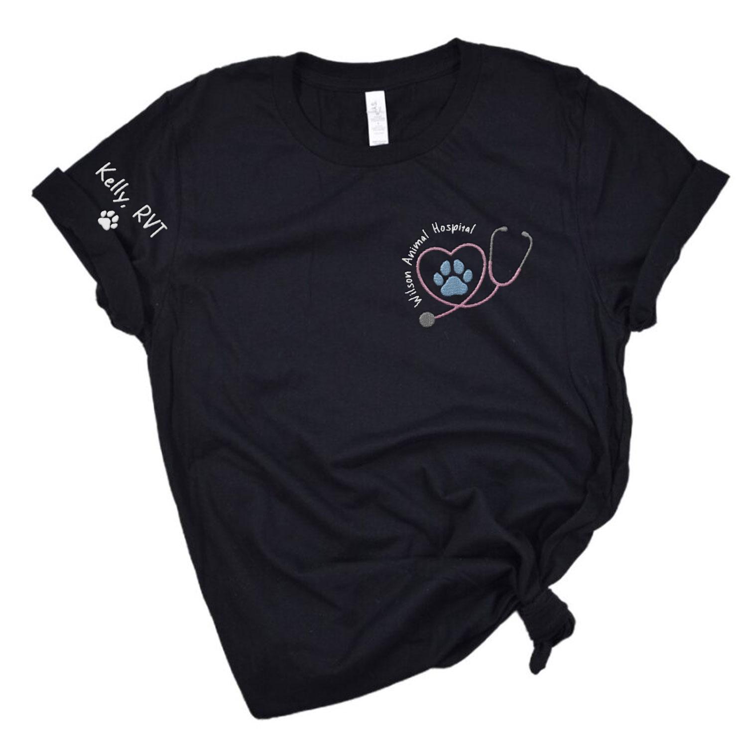 Custom Embroidered Vet Tech Sweatshirt, Vet Tech Week Gift for ...