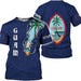 Custom Guam Flag T-shirt, Pride Guahan Shirt,customized Name Guam Flag ...