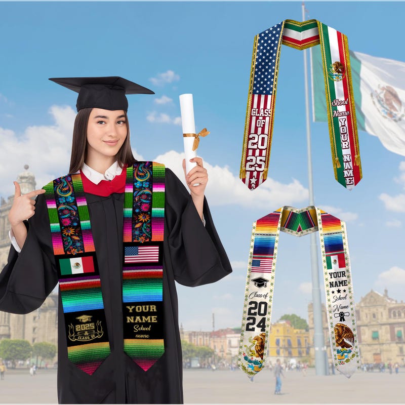 Sash Graduation Mexican - Etsy