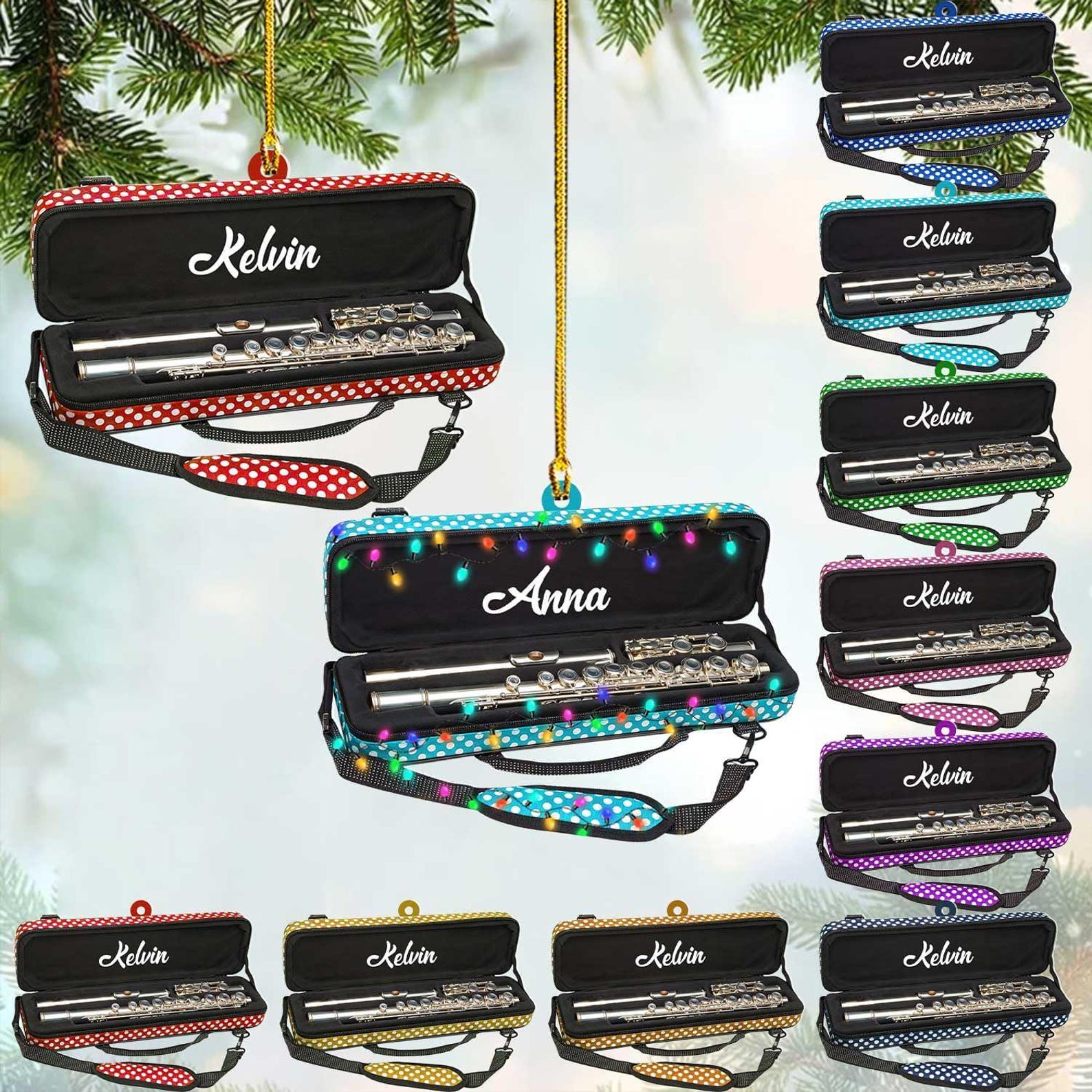Personalized Flute Ornaments,flute Musical Instruments Ornaments,flute ...