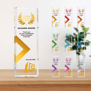 Personalized Award Corporate Trophy Award - Company Anniversary Awards ...