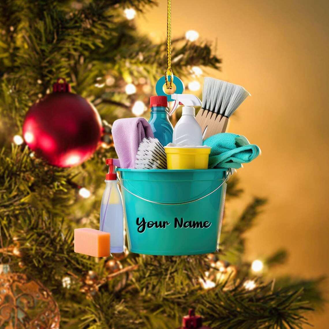 Personalized Housekeeping Christmas Ornament 2025, Housekeeping ...