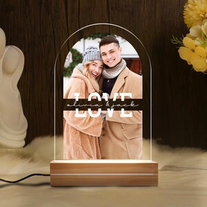 Custom Picture Night Light,gifts for Couple,personalized Photo Lamp ...